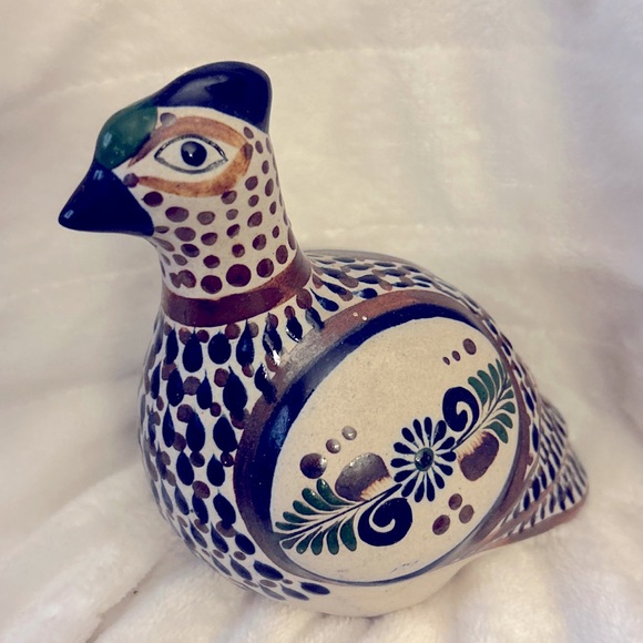 Tonala | Accents | Tonala Mexican Quail Stoneware Pottery Ceramic Hand ...